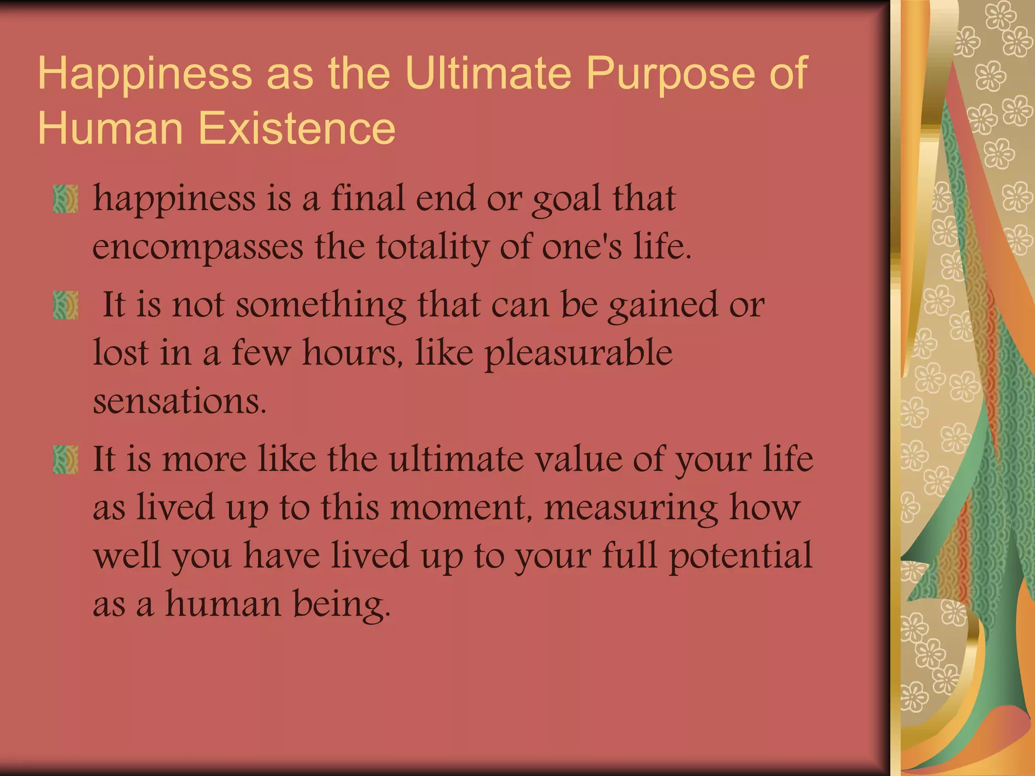 The good life | PPTX