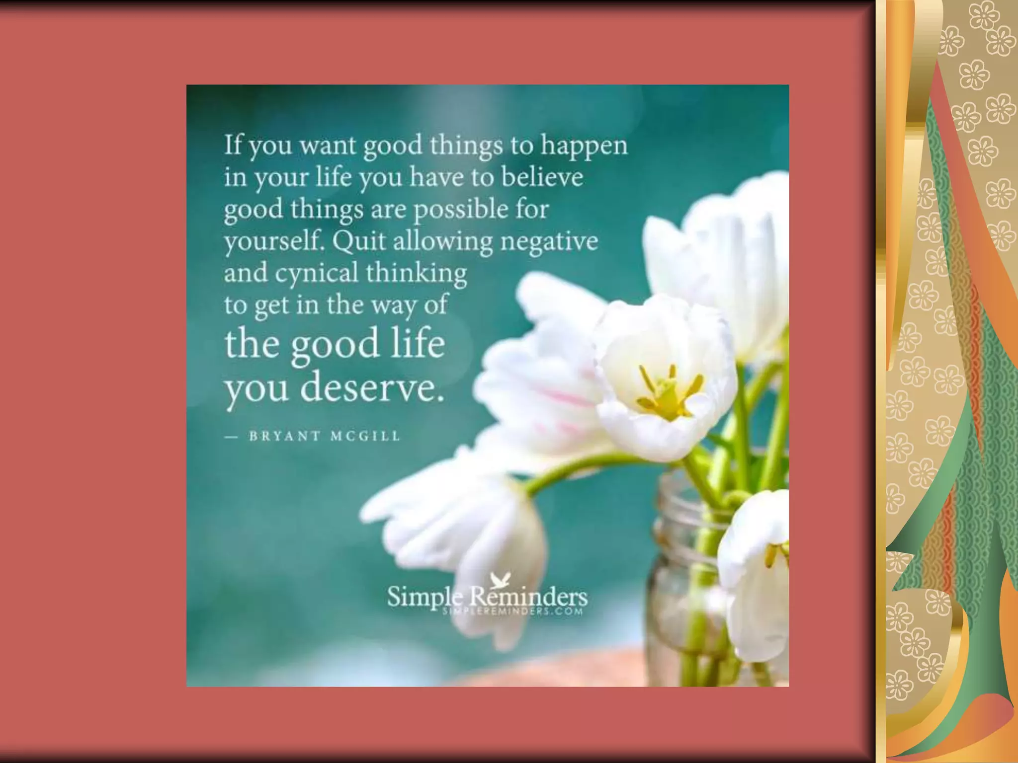 The good life | PPTX