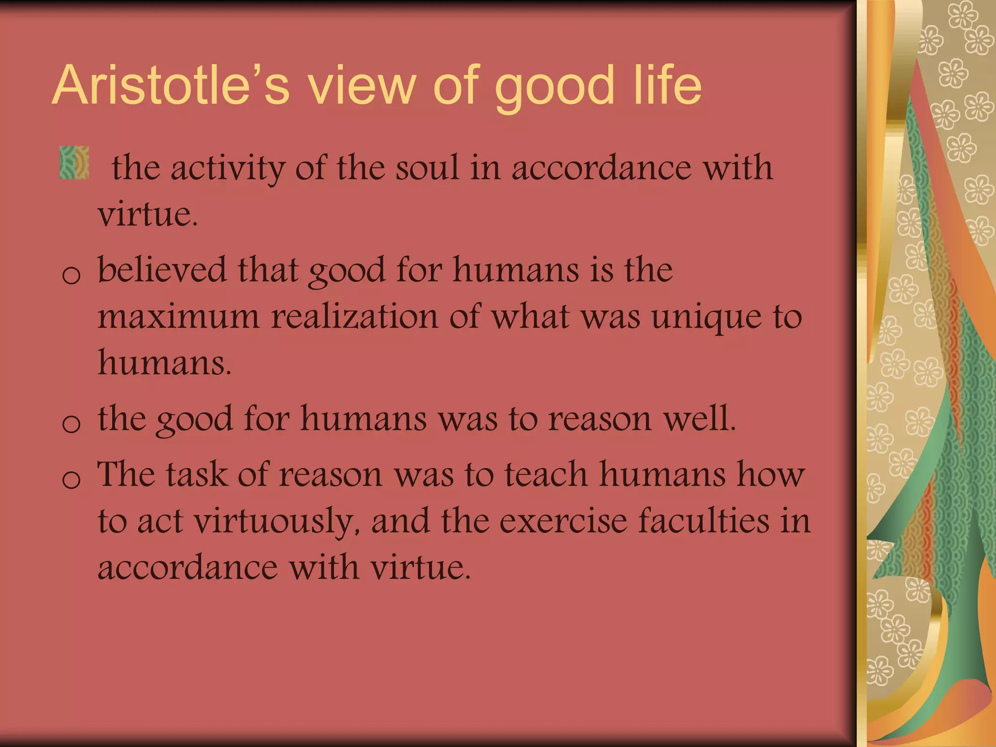 The good life | PPTX