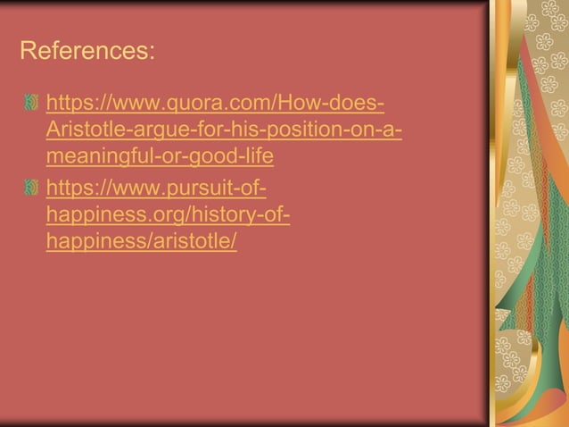 The good life | PPTX