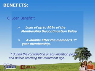 The good life presentation slide1 | PPT | Life Insurance | Insurance