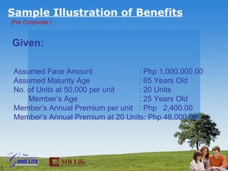 The good life presentation slide1 | PPT | Life Insurance | Insurance