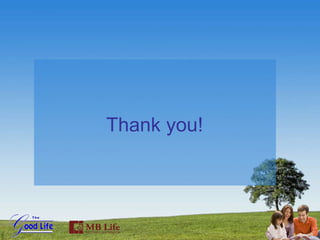 The good life presentation slide1 | PPT | Life Insurance | Insurance