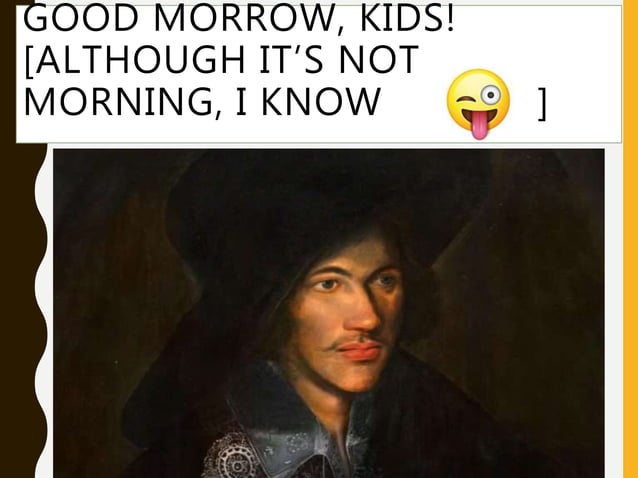 The good morrow by John Donne | PPTX