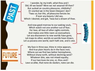 The Good Morrow | PPT