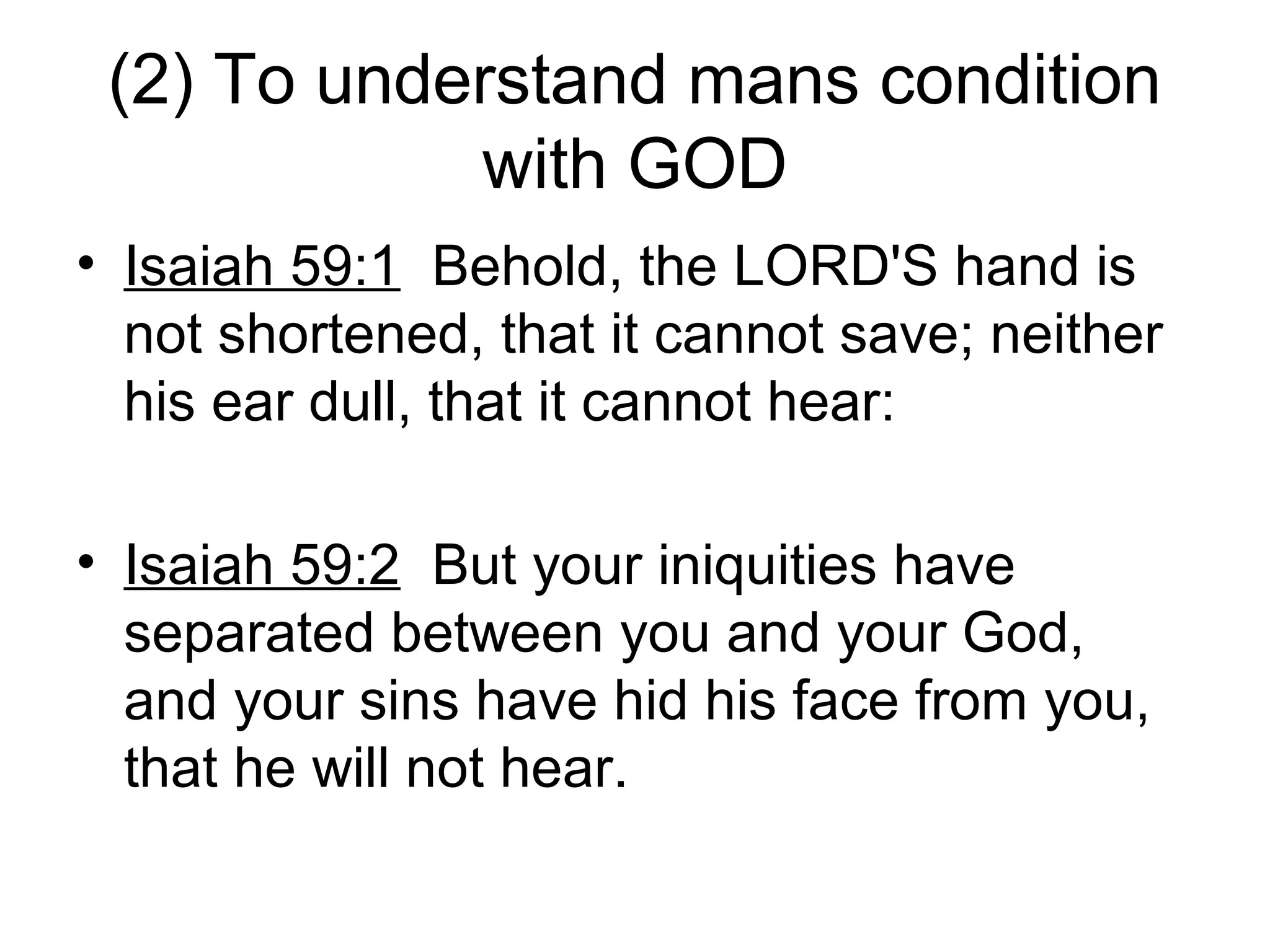 The goodness and severity of God | PPT
