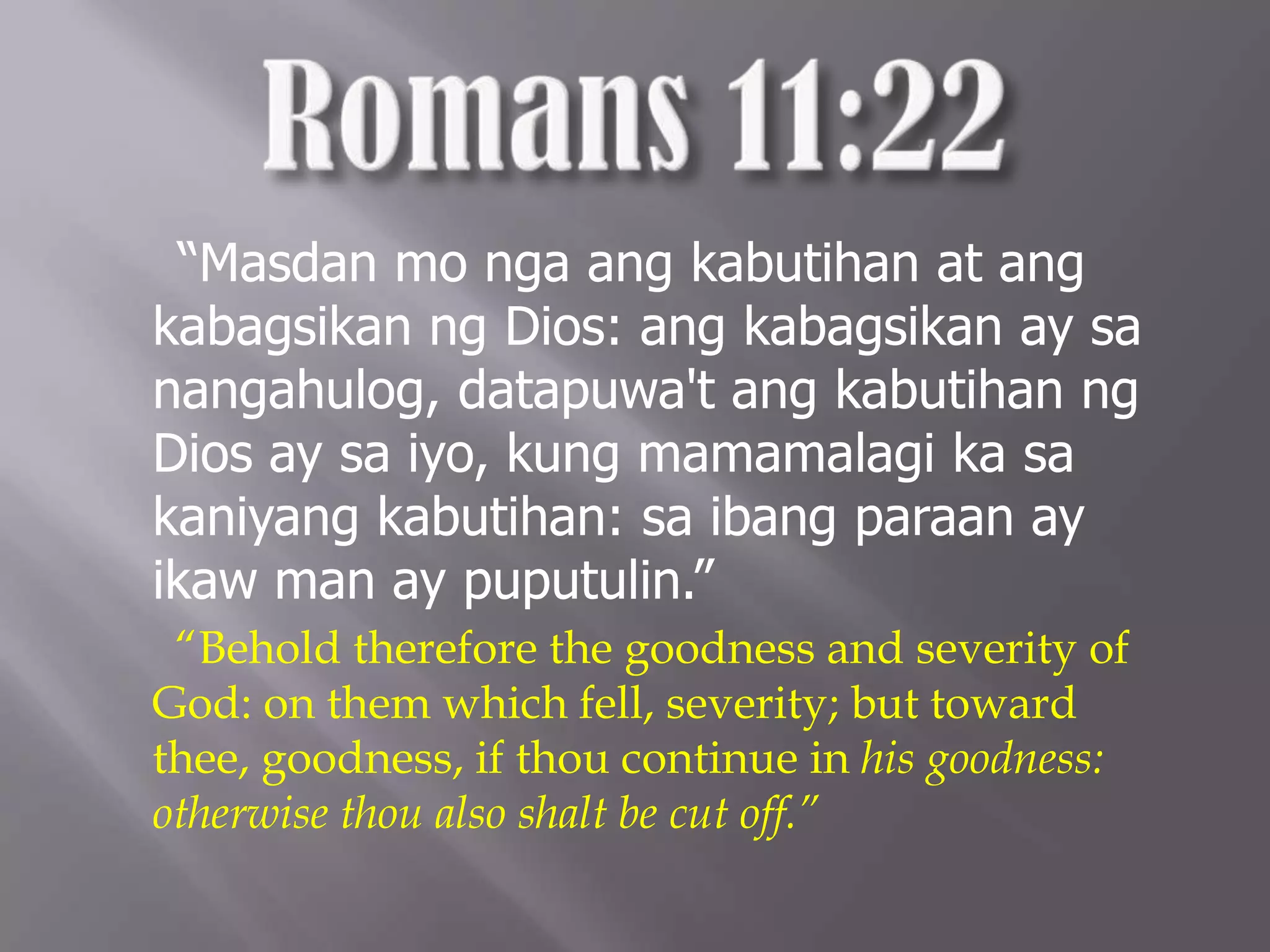 The goodness of God | PPTX