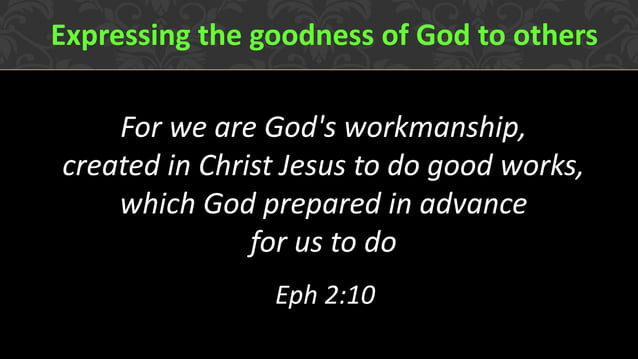 The Goodness of God | PDF | Christianity | Religion & Spirituality