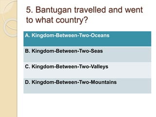 The good prince bantugan | PPTX