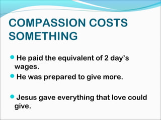 The good samaritan | PPT
