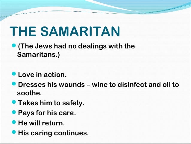 Samaritan Beliefs