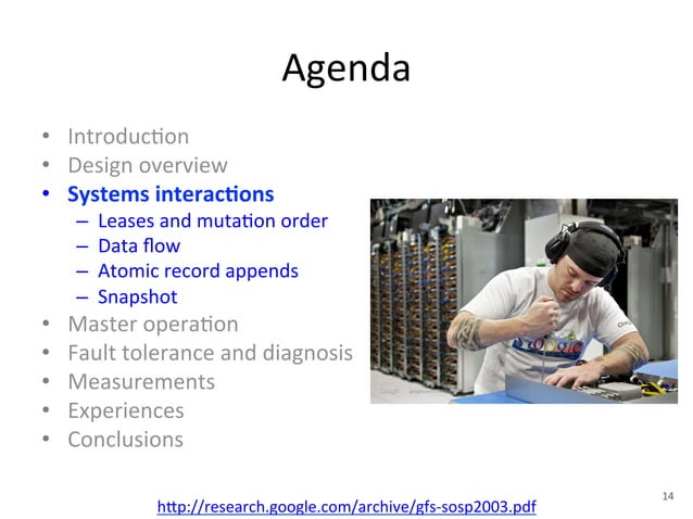 The Google File System (GFS) | PDF | Operating Systems | Computer Software and Applications