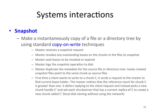 The Google File System (GFS) | PDF | Operating Systems | Computer Software and Applications