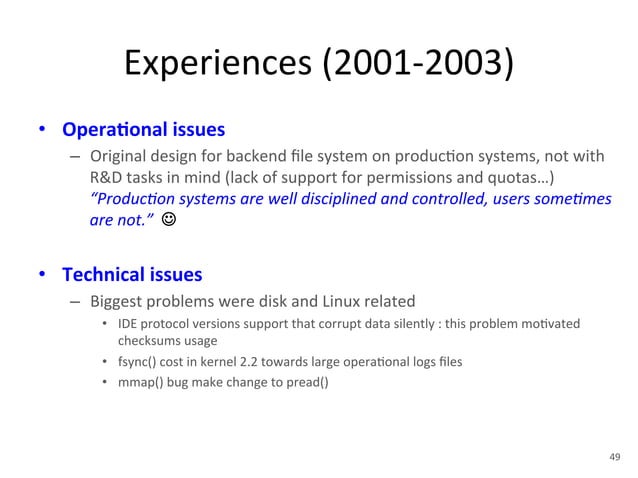 The Google File System (GFS) | PDF | Operating Systems | Computer Software and Applications