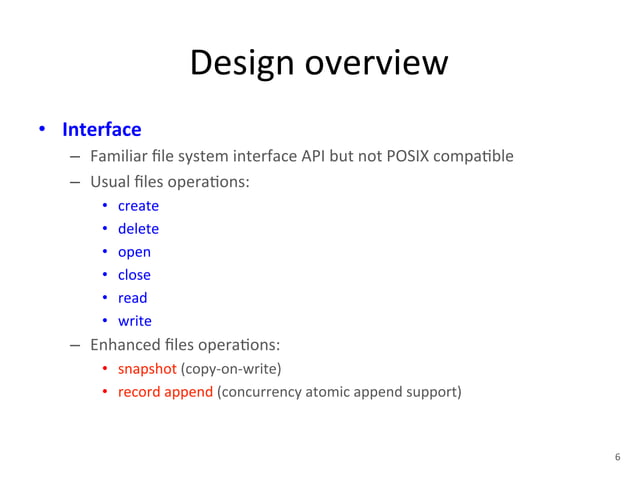 The Google File System (GFS) | PDF | Operating Systems | Computer Software and Applications