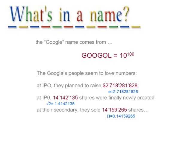 The Google story (Book Presentation) | PPTX
