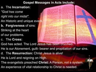 The Gospel in Acts | PPT