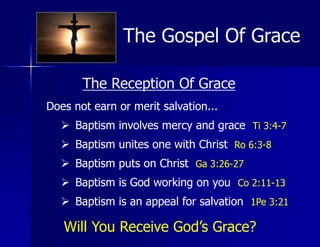 The Gospel Of Grace.ppt