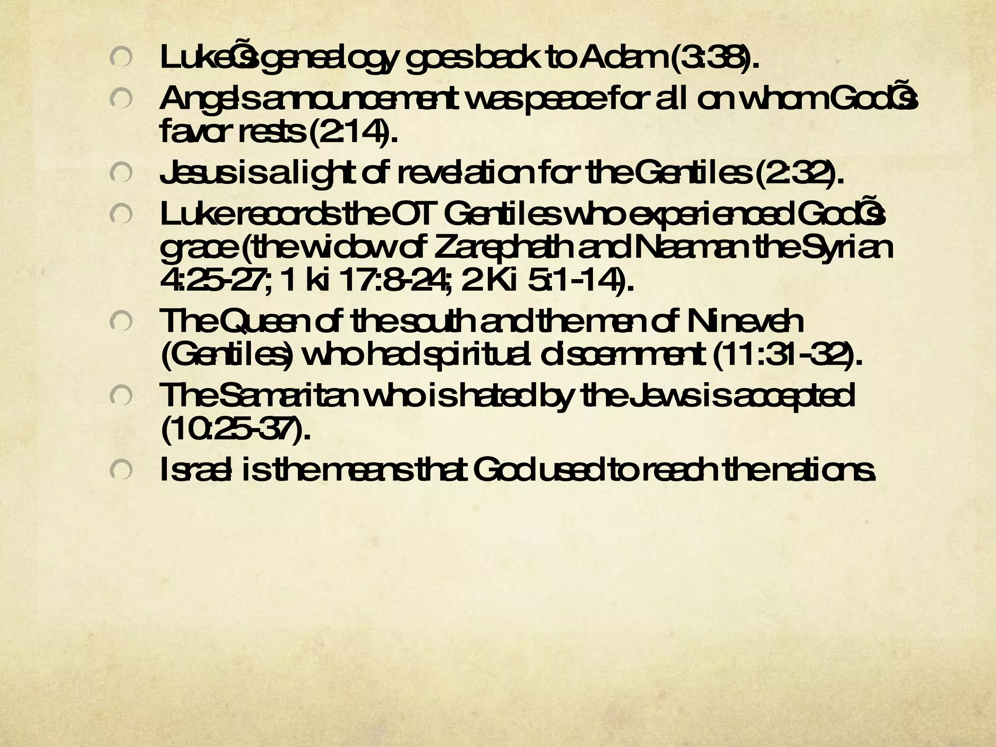 The Gospel Of Luke | PPT