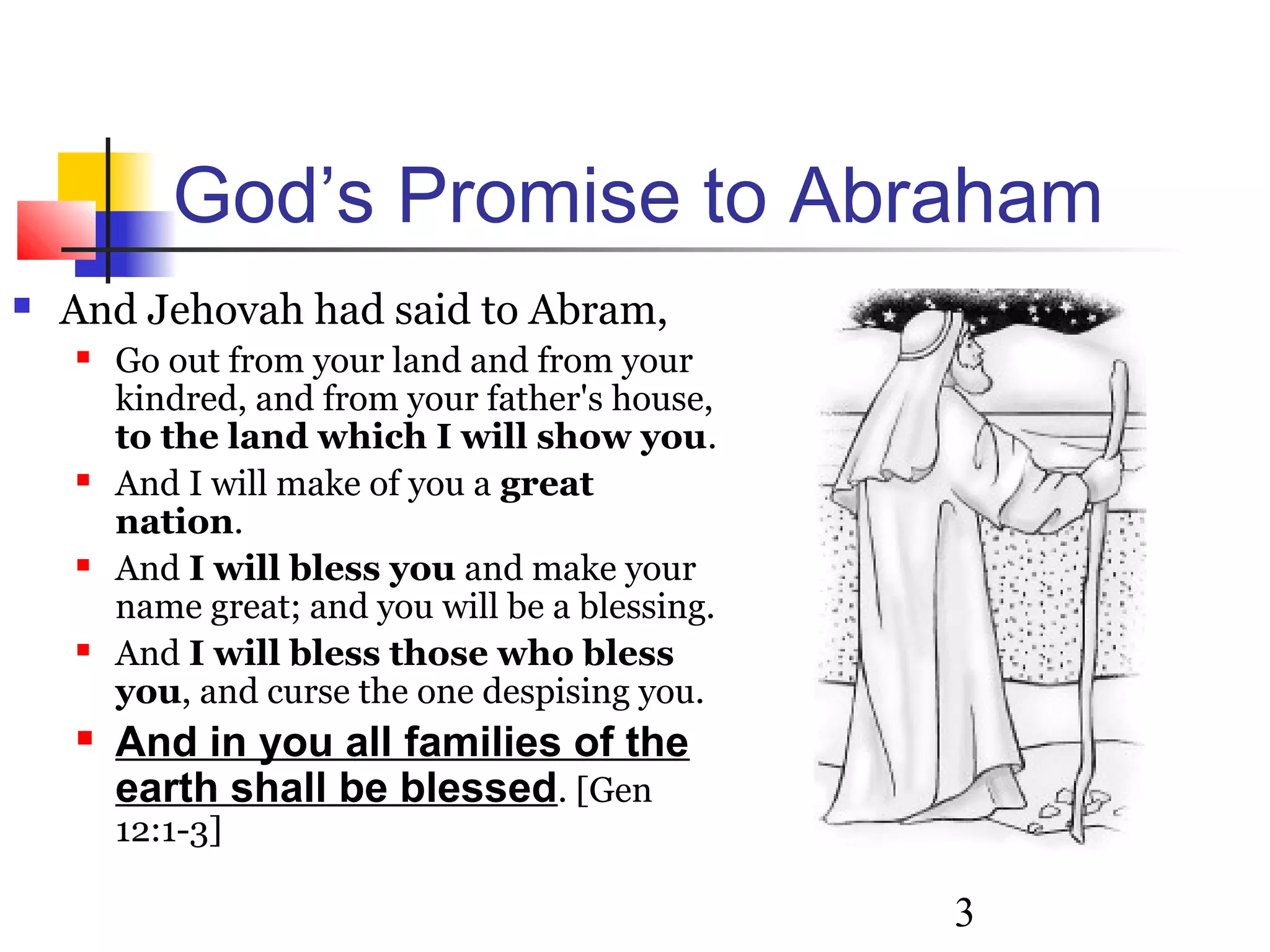 The Message of SALVATION preached to Abraham | PPT