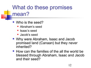 The Message of SALVATION preached to Abraham | PPT