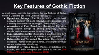 The Gothic Fiction in English Literature | PPTX