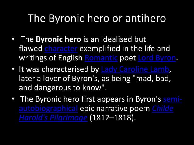 The gothic protagonist | PPT