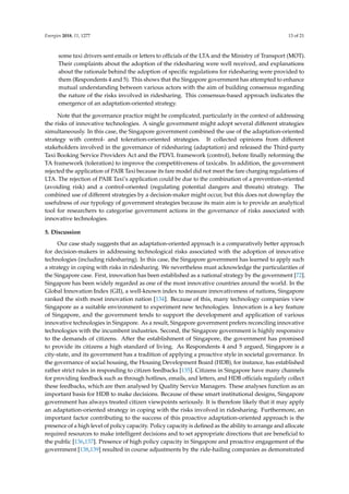 The governance of risks in ridesharing a revelatory case from singapore ...