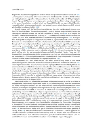 The governance of risks in ridesharing a revelatory case from singapore ...