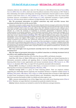 The Government Intervention And Investment Decision Evidence From Vietnam.doc