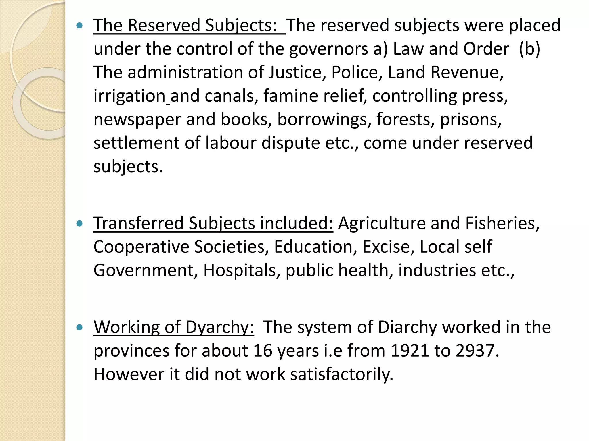 The govt.of india act of 1919 | PPTX