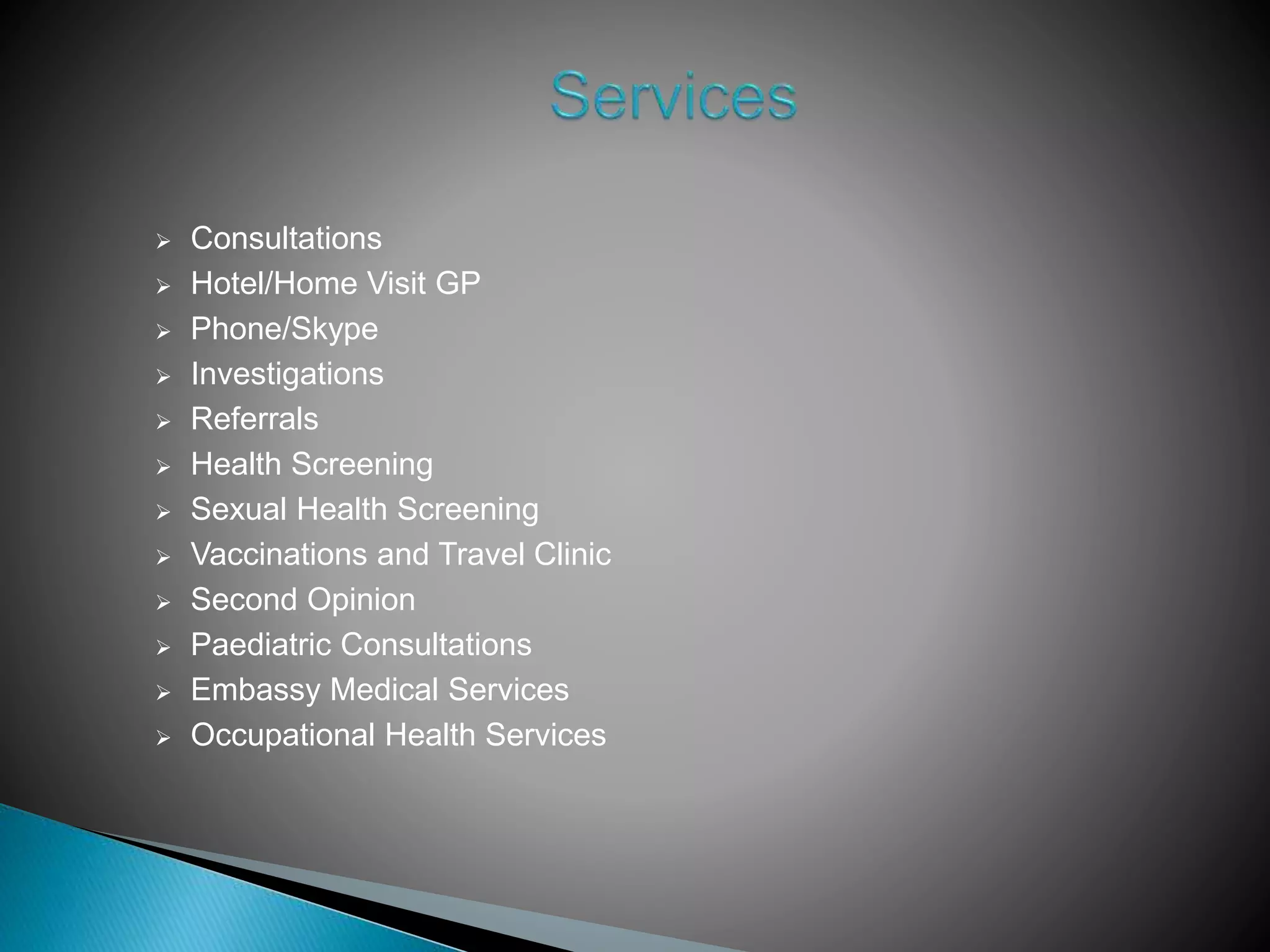 The gp clinic ppt | PPT