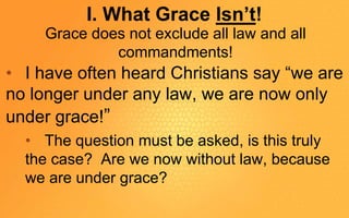 The Grace of God! | PPTX