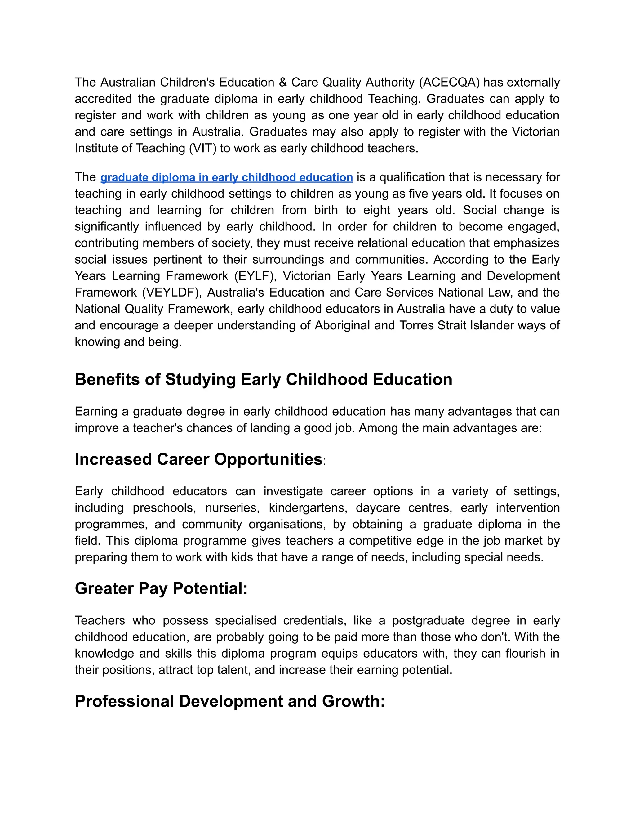 The Graduate Diploma in Early Childhood Education and its Benefits.pdf