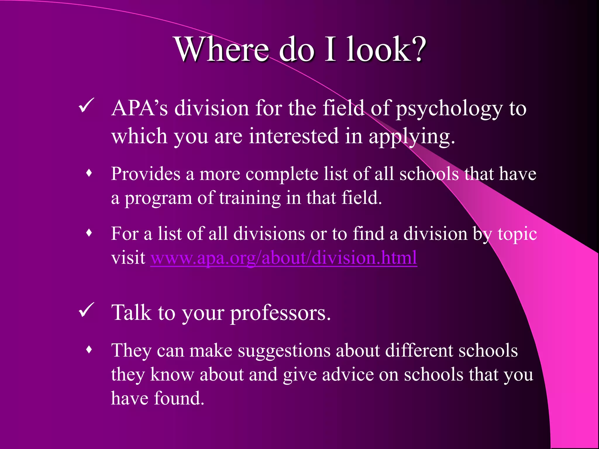 TheGraduateSchoolApplicationProcess.ppt