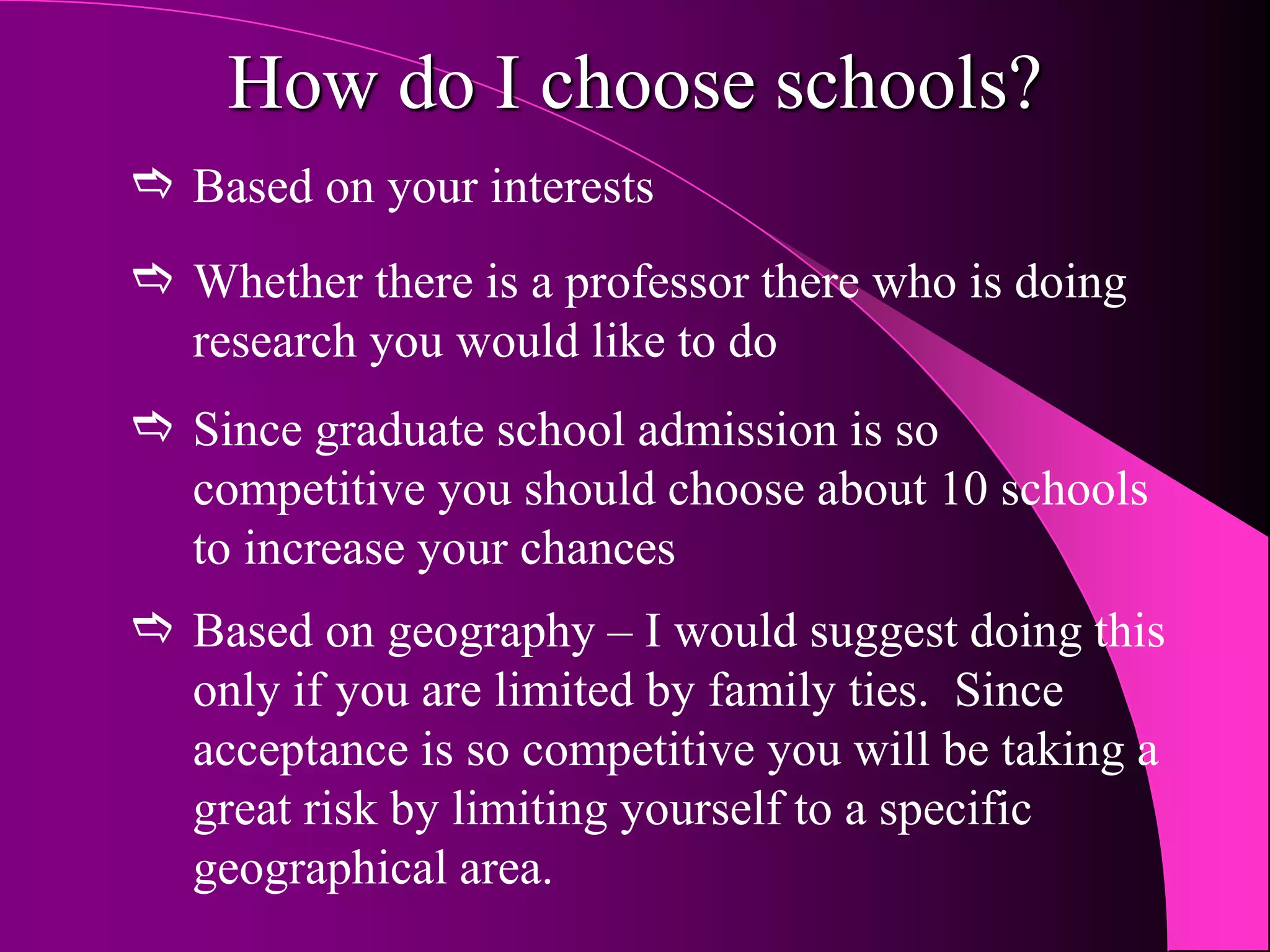 TheGraduateSchoolApplicationProcess.ppt