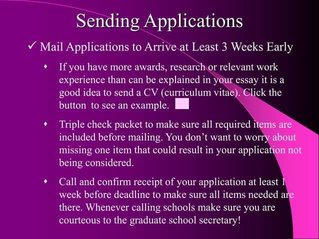 TheGraduateSchoolApplicationProcess.ppt