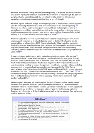 The grameen bank | DOCX