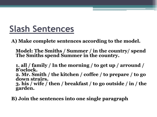 The grammar syntax-organization approach | PPTX
