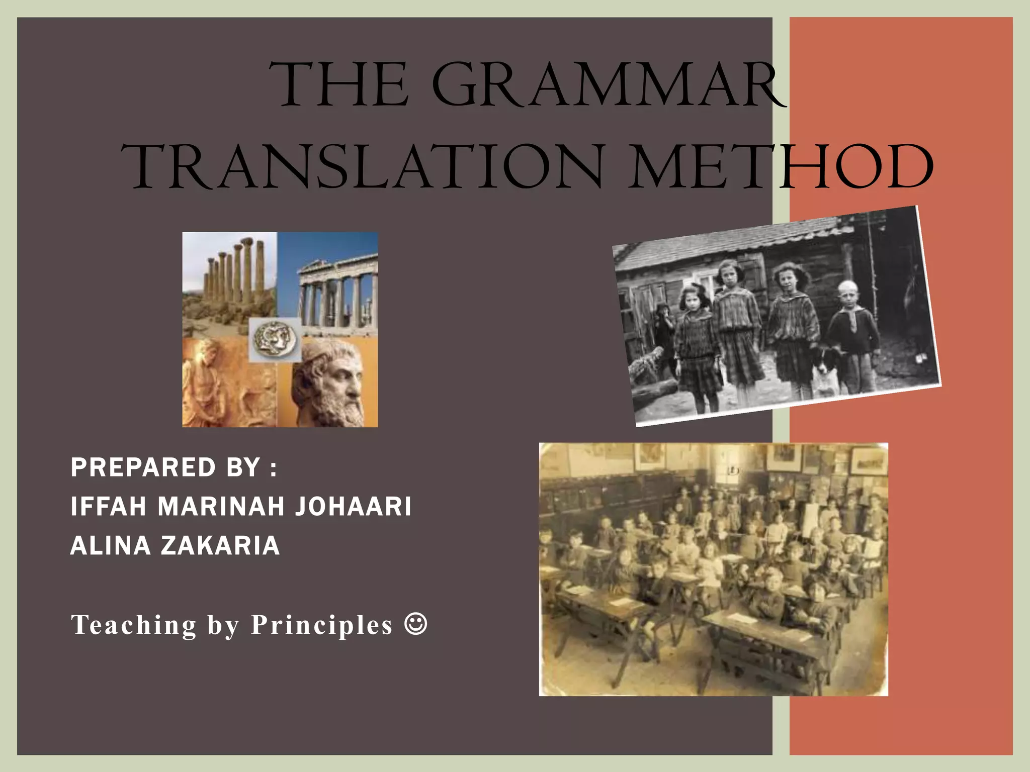 The grammar translation method | PPTX