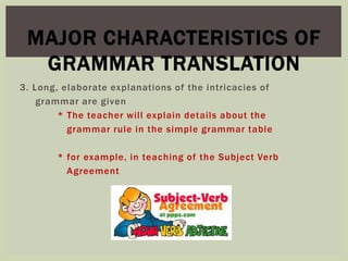 The grammar translation method | PPTX