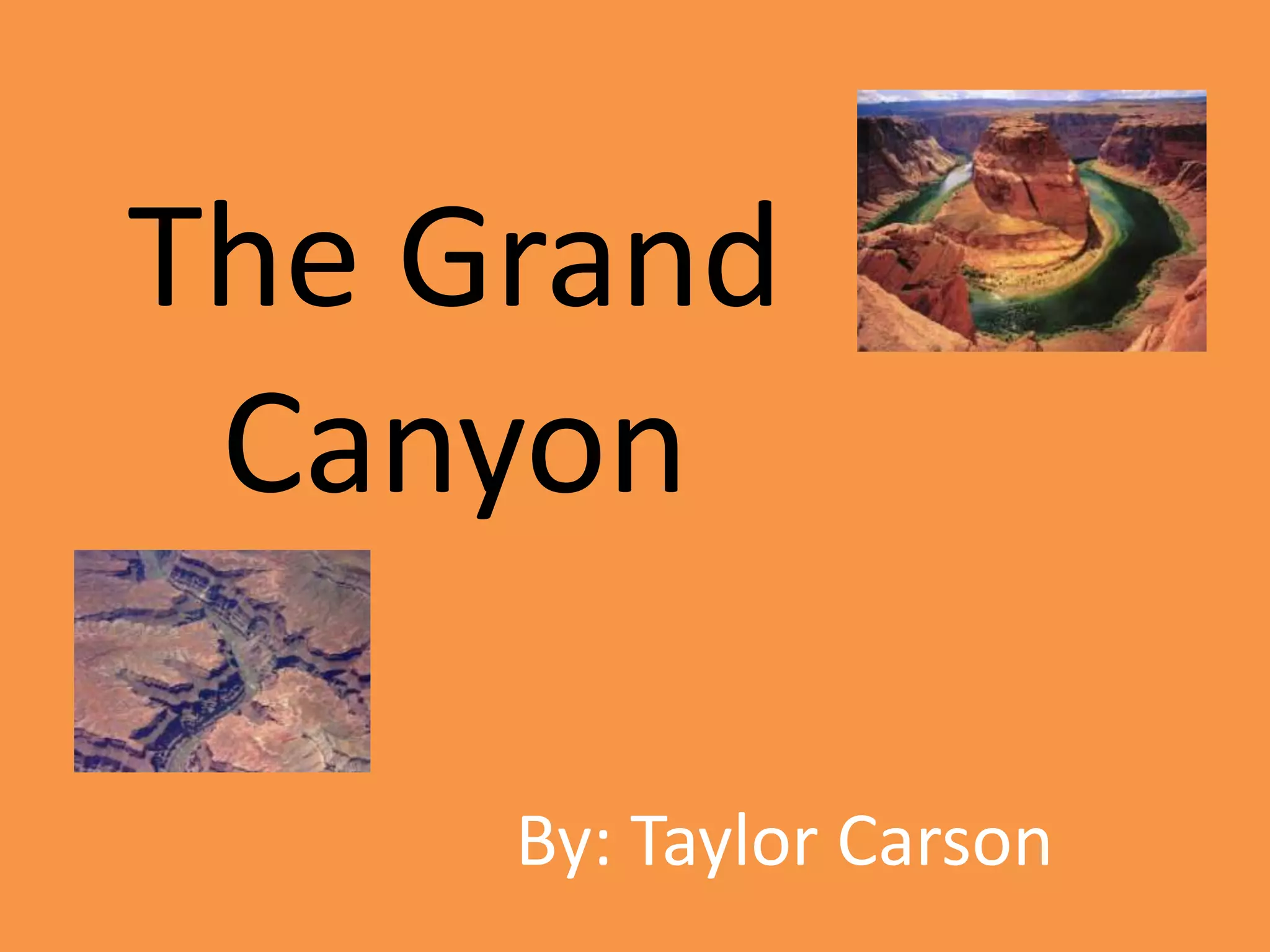 The grand canyon | PPTX