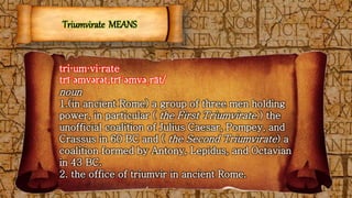 The grandeur that was Rome | PPTX