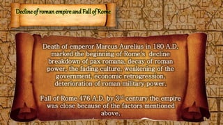 The grandeur that was Rome | PPTX