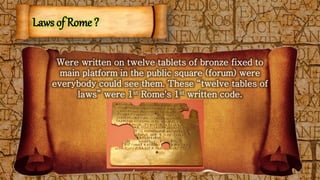 The grandeur that was Rome | PPTX