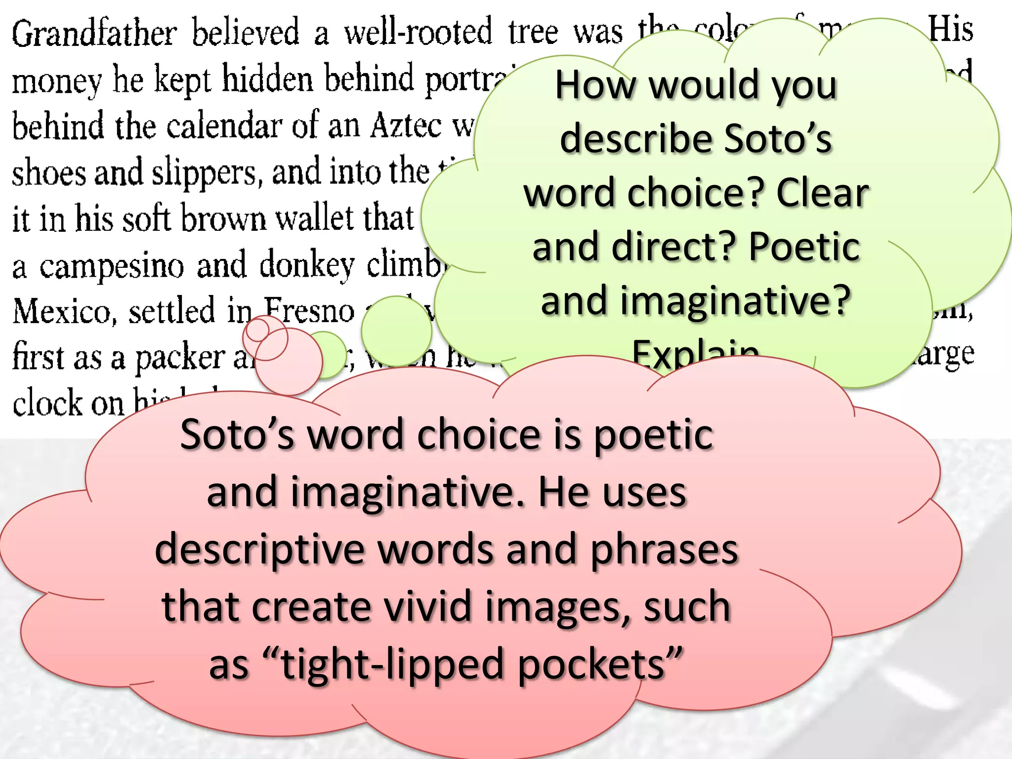 The grandfather Gary Soto | PPTX