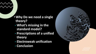 The grand unification theory | PDF