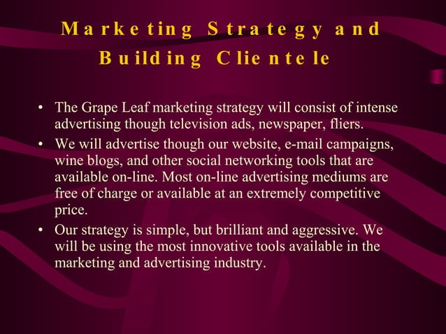 The Grape Leaf | PPT