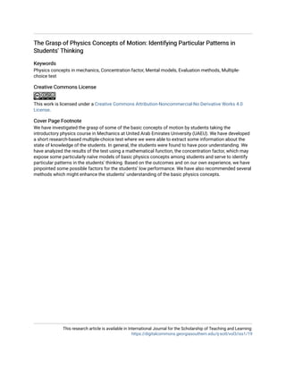 The Grasp of Physics Concepts of Motion.pdf