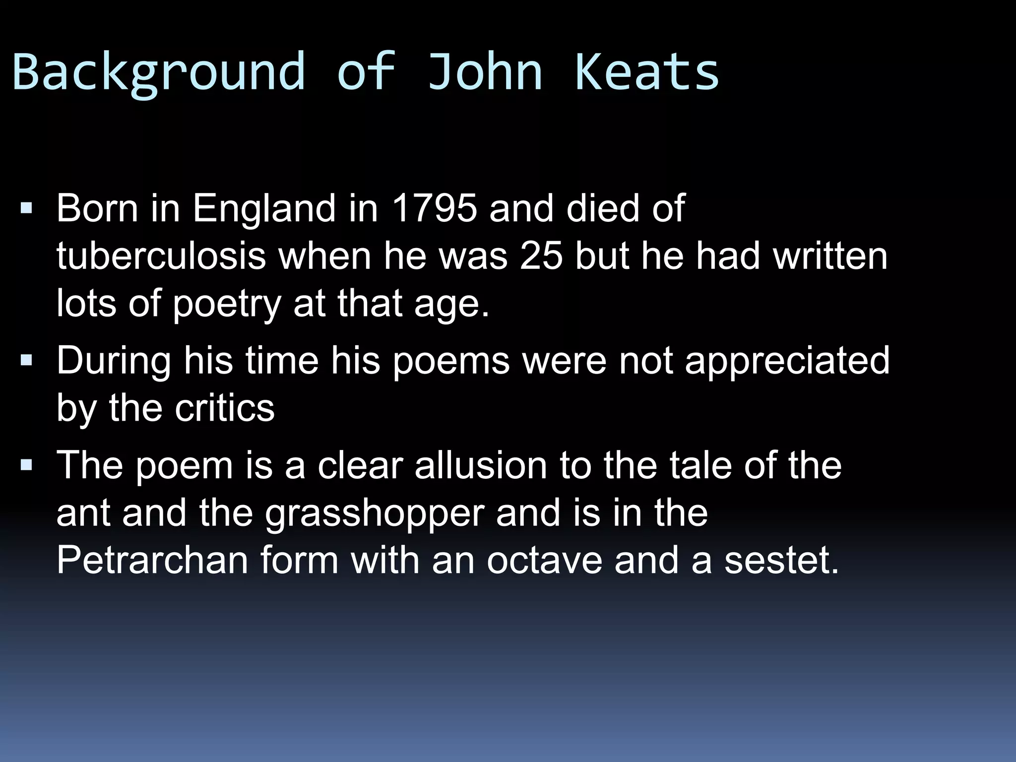 The grasshopper and the cricket.ppt